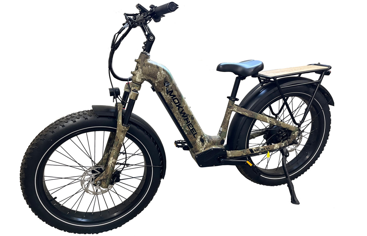 MOKWHEEL Basalt ST Electric Bike Standard - Jungle Camo– Van Kam Truck ...
