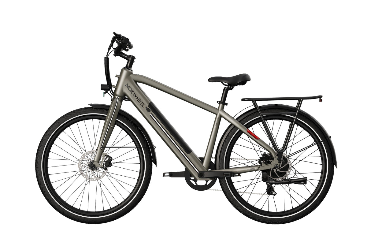 MOKWHEEL Mesa Lite 2.0 Electric Bike Large- Mocha– Van Kam Truck & Trailer