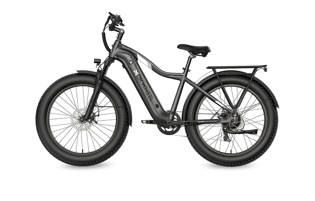MOKWHEEL Tor Plus Electric Bike Large- Grey– Van Kam Truck & Trailer