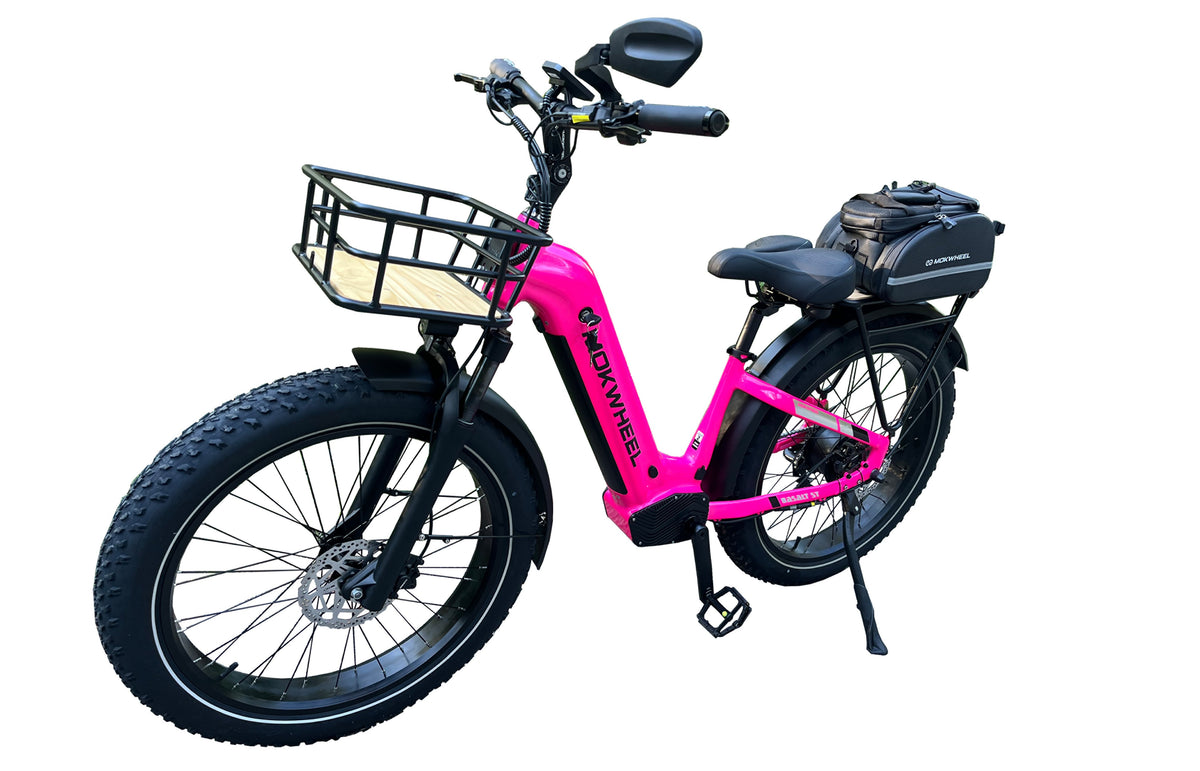 MOKWHEEL Basalt ST Electric Bike Standard- Plum– Van Kam Truck & Trailer