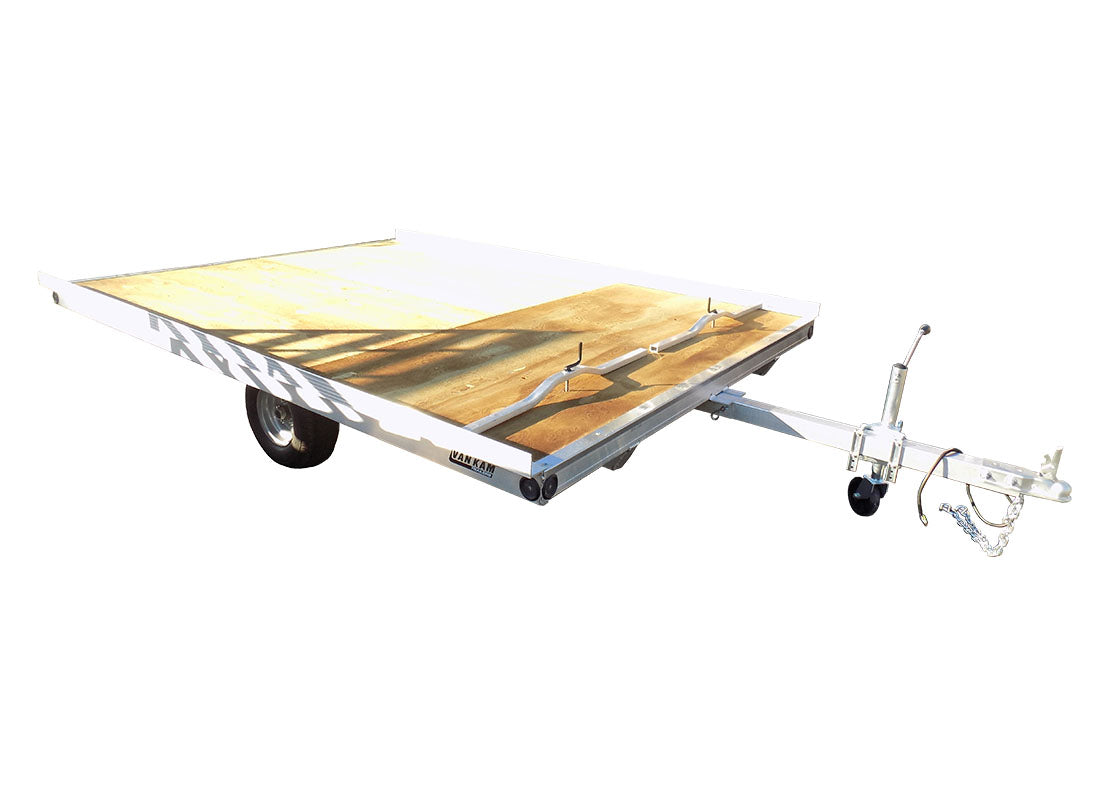 Open Tilt Bed Snowmobile Trailers– Van Kam Truck & Trailer